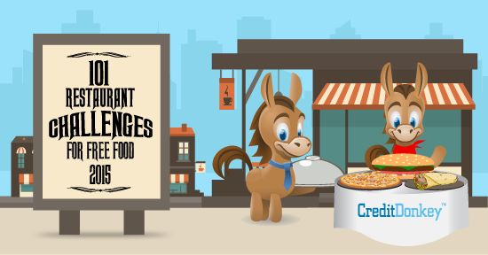 101 Best Restaurant Challenges for Free Food