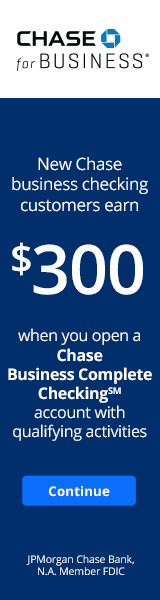 Chase Business Checking $300 Bonus Promotion and Coupon